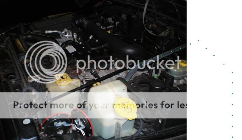 Coolant explosion on underside of hood... | Jeep Enthusiast Forums