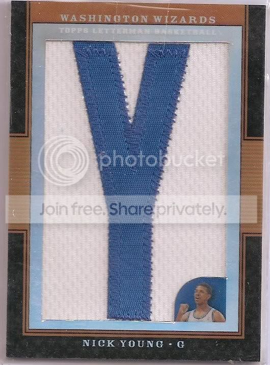 WTTF/B: ANY letterman patch - any player - Blowout Cards Forums