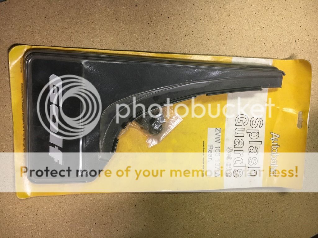 FS: NOS golf rear splash guards/mud flaps | VW Vortex - Volkswagen Forum