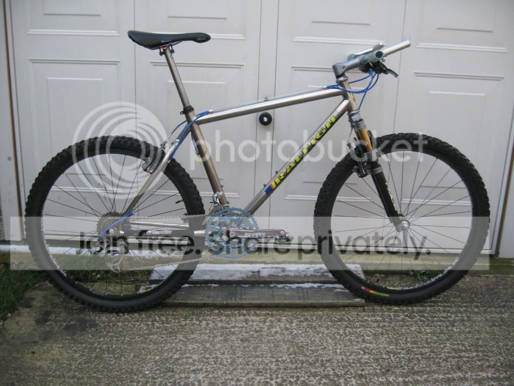 97 Team Raleigh Titanium | Retrobike
