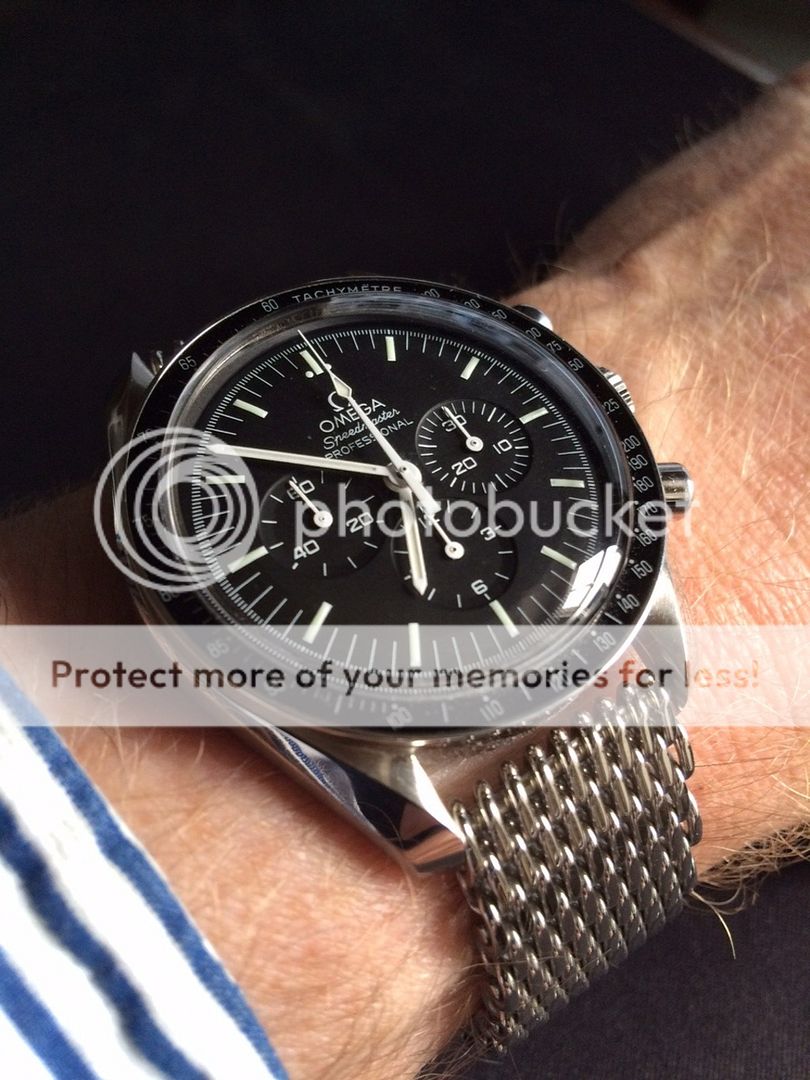 Omega Speedmaster Mesh Strap | WatchUSeek Watch Forums